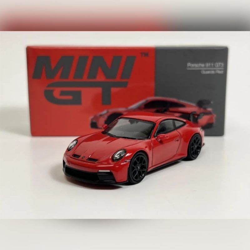 Jual Mini GT Porsche 911 GT3 Guards Red | Shopee Indonesia