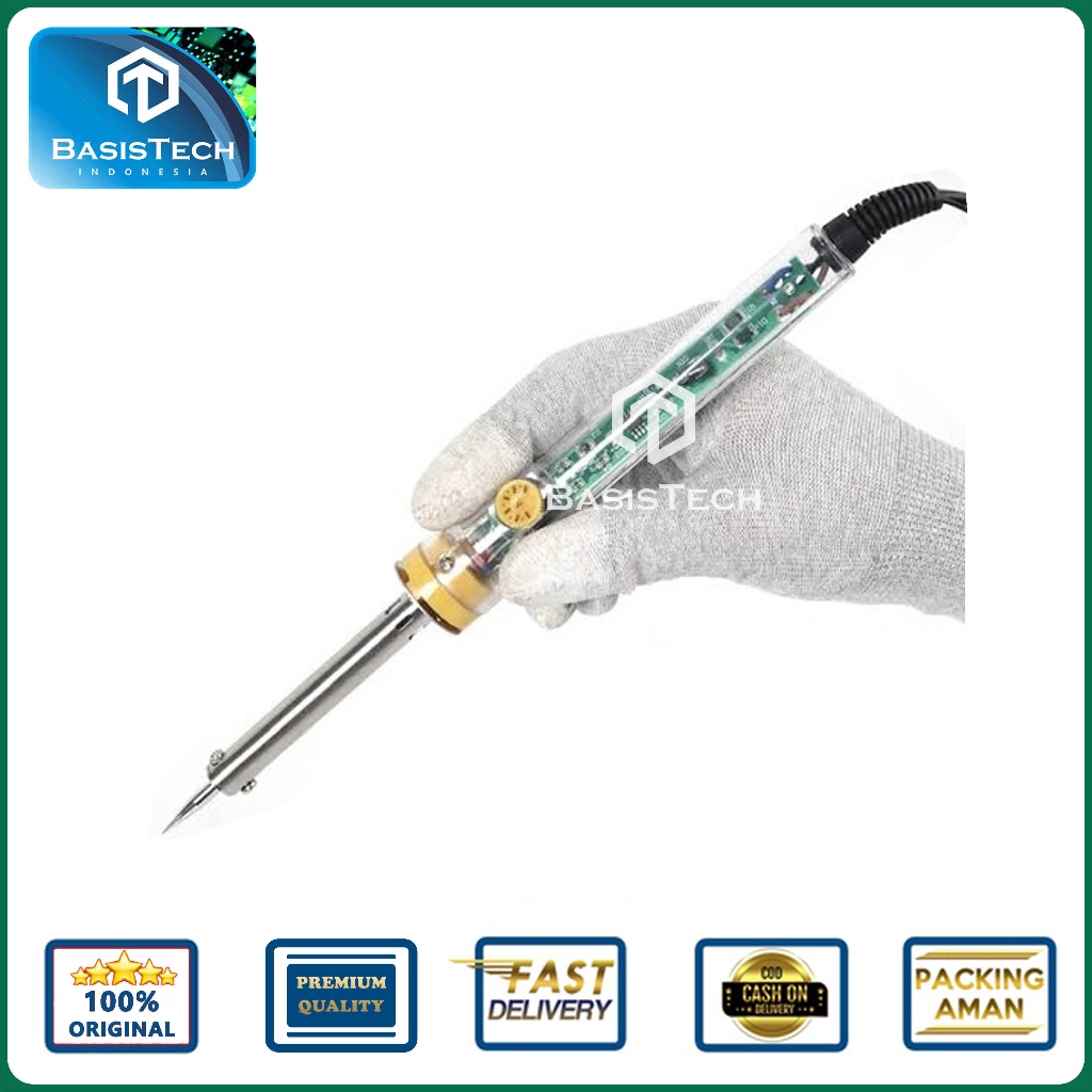 Jual SOLDER TANGAN TRANSPARAN SUNSHINE SS-905 60W ORIGINAL | Shopee Indonesia