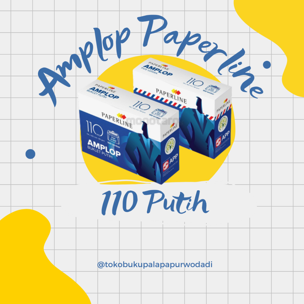 Jual Amplop Paperline 110 Banker | Shopee Indonesia