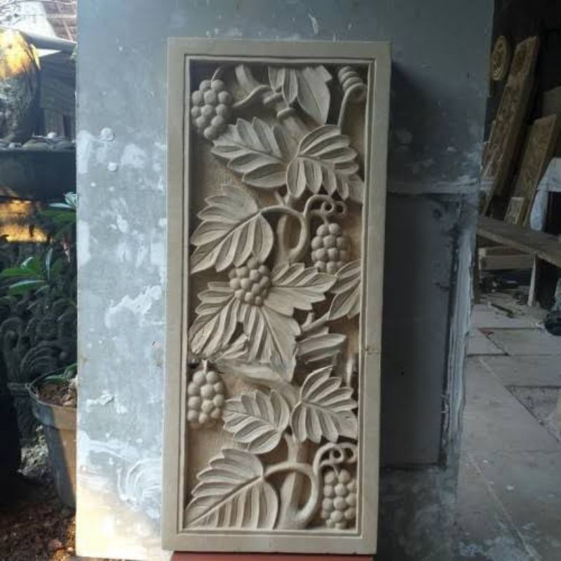 Jual RELIEF ORNAMEN 30X60 TEMPEL DINDING HIASAN DINDING BATU ALAM ...