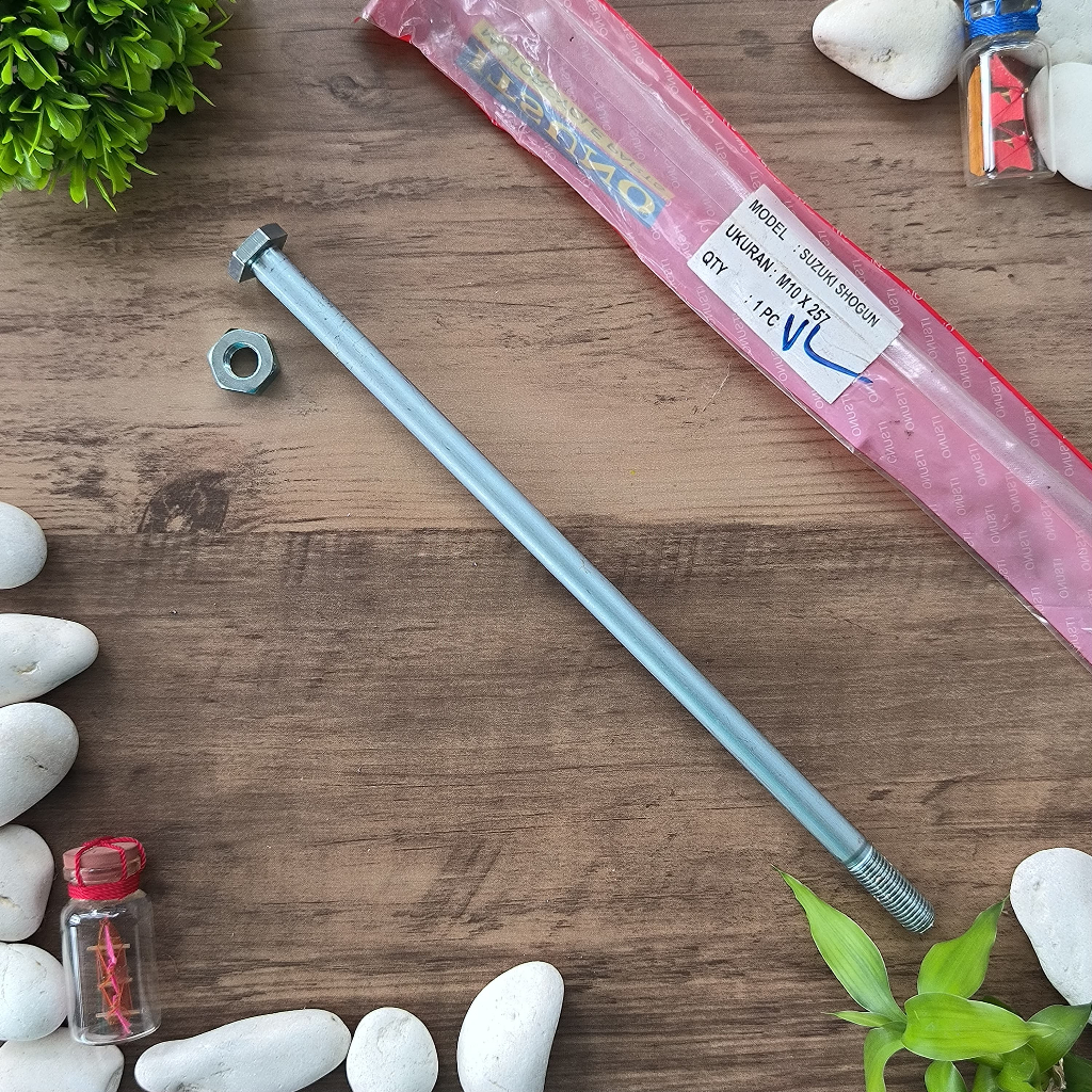 Jual AS RODA DEPAN SATRIA 2 TAK HIU LUMBA RC SHOGUN 110 PLUS MUR ...