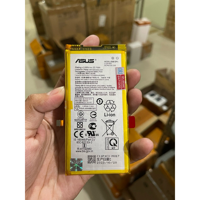 Jual Battery Batre Baterai Batere Asus ROG Phone 2 or ROG II C11P1901 ...