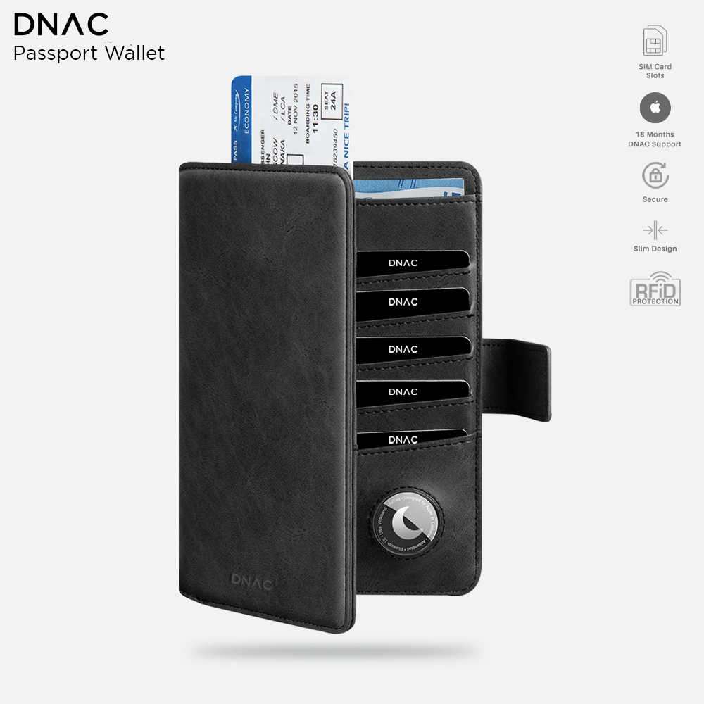 Jual DNAC Passport Wallet with Airtag Case - Variant Product | Shopee ...