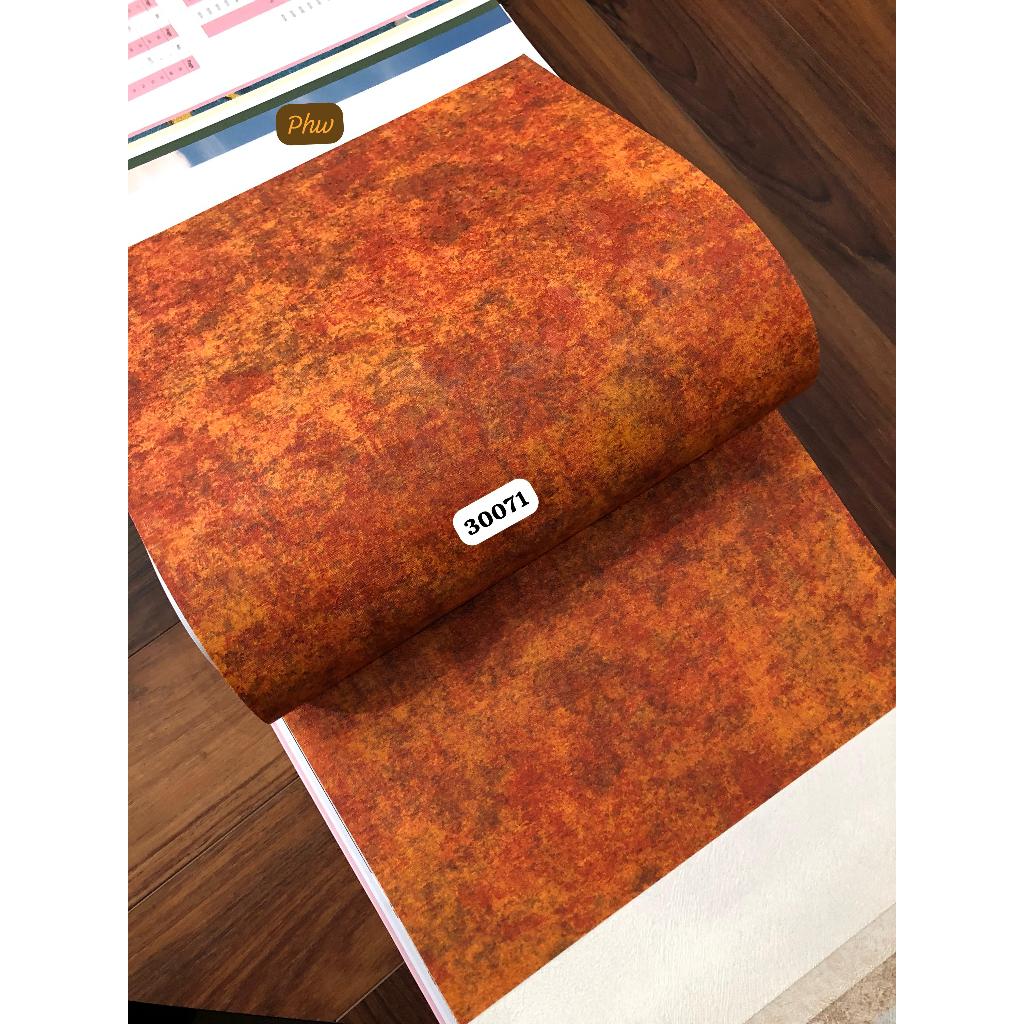 Jual Wallpaper Dinding Industrial Semen Orange Hitam Cream Carey ...