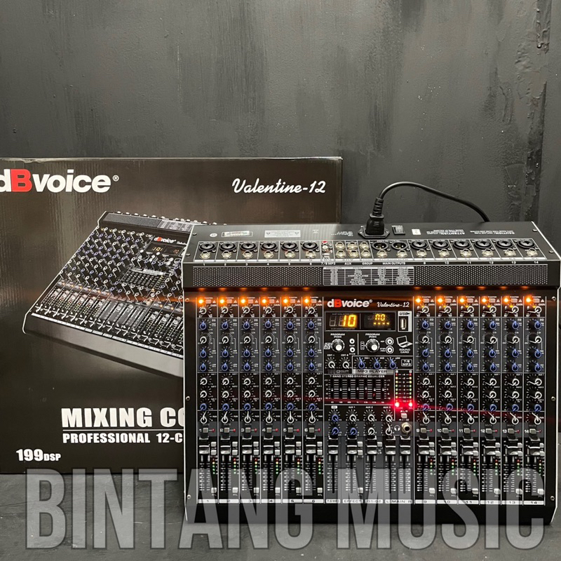 Jual mixer dbvoice valentine 12 original db voice valentine12 bluetooth ...