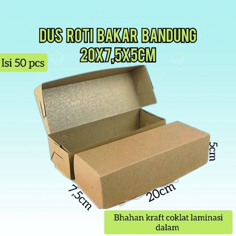 Jual Dus Roti Bakar Bandung / Kotak Roti Bakar / Dus Box Roti Bakar ...