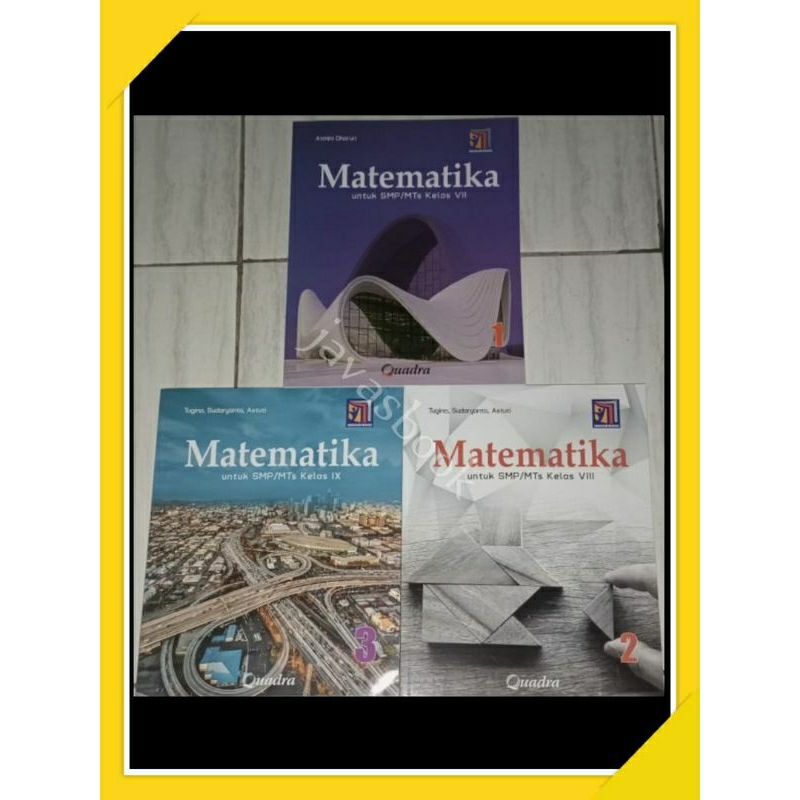 Jual MATEMATIKA SMP/MTs Untuk Kelas 7,8,9 KURIKULUM MERDEKA QUADRA | Shopee Indonesia