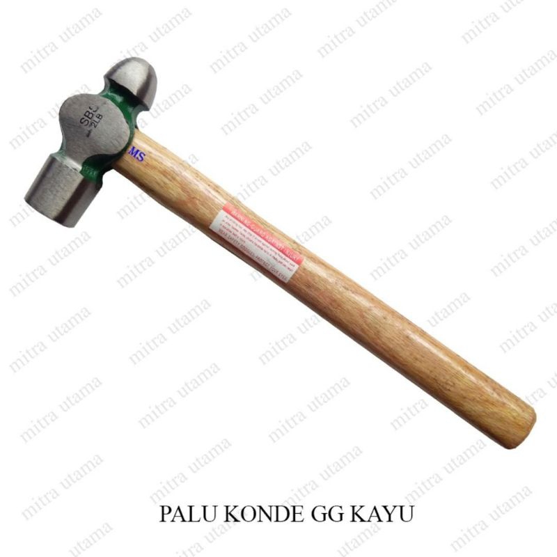 Jual Palu Konde GG Kayu/ Martil Bulat 1LB - 16oz | Shopee Indonesia
