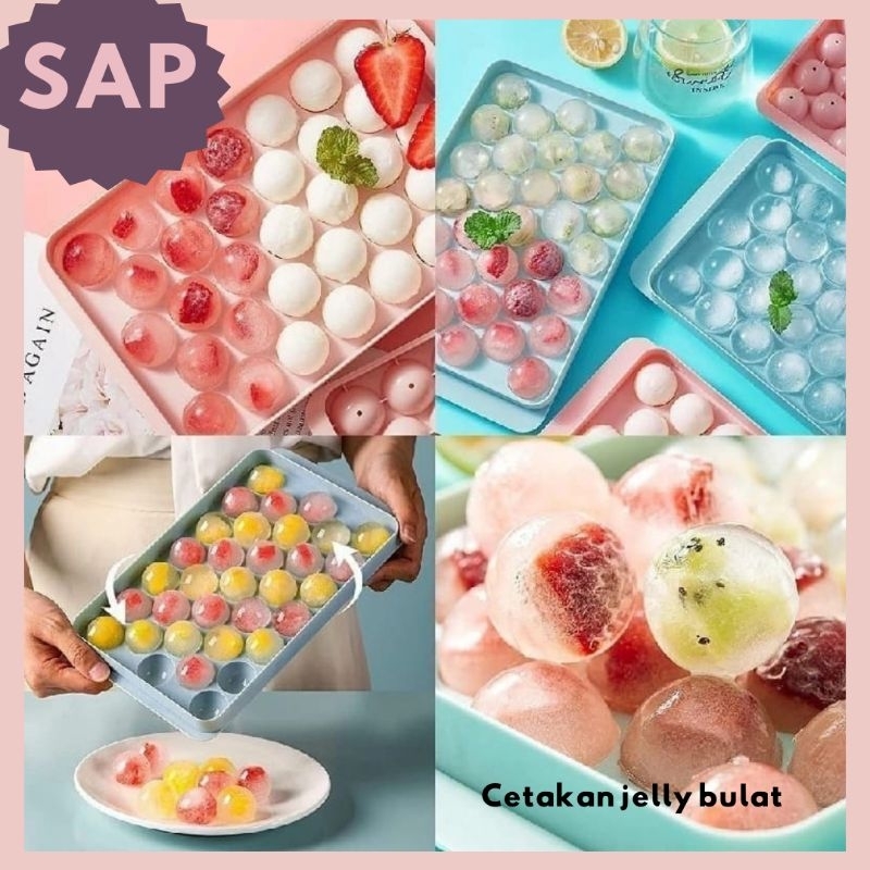 Jual Cetakan Es Batu Bulat 33 Lubang // Cetakan Es Batu Bulat Cetakan ...