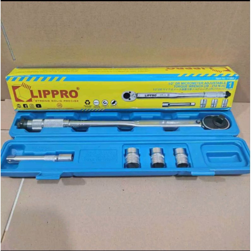 Jual Lippro kunci torsi kunci momen torque wrench 1/2 inch 28-210 nm ... Jual Lippro kunci torsi kunci momen torque wrench 1/2 inch 28-210 nm ...