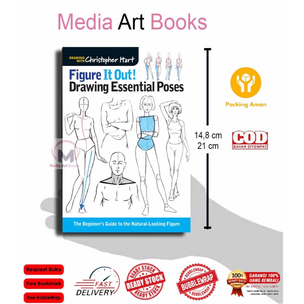 Jual Figure It Out Drawing Essential Poses by Christopher Hart | Shopee Indonesia
