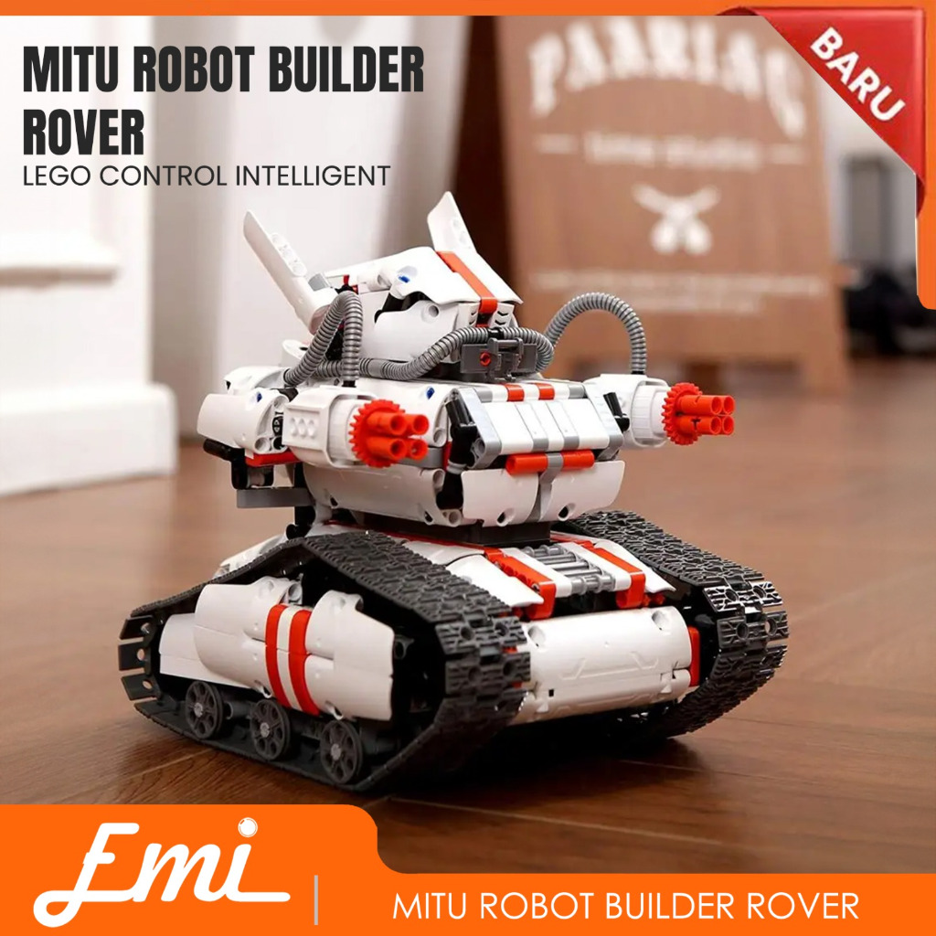 Jual MITU Robot Builder DIY Block Smartphone Control JMJQR03IQI ...