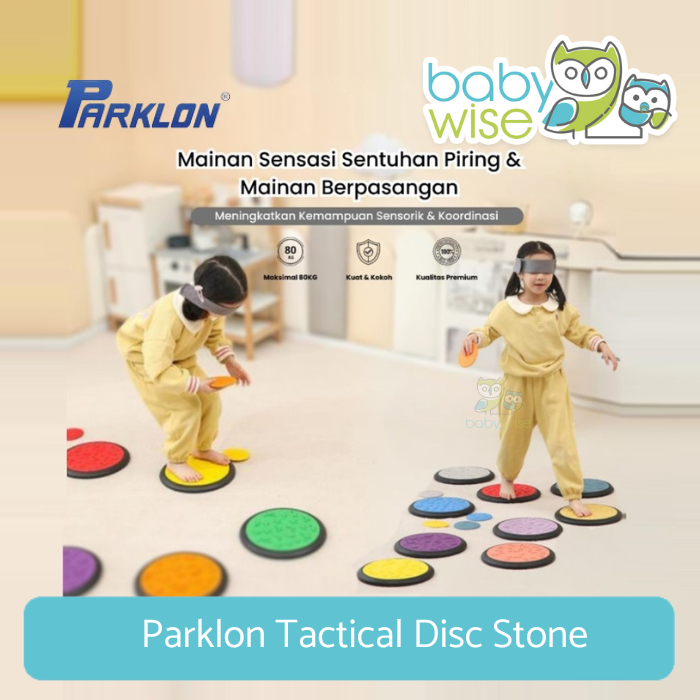 Jual Parklon Tactical Disc Stone - Mainan Sensasi Sentuhan Piring Anak ...