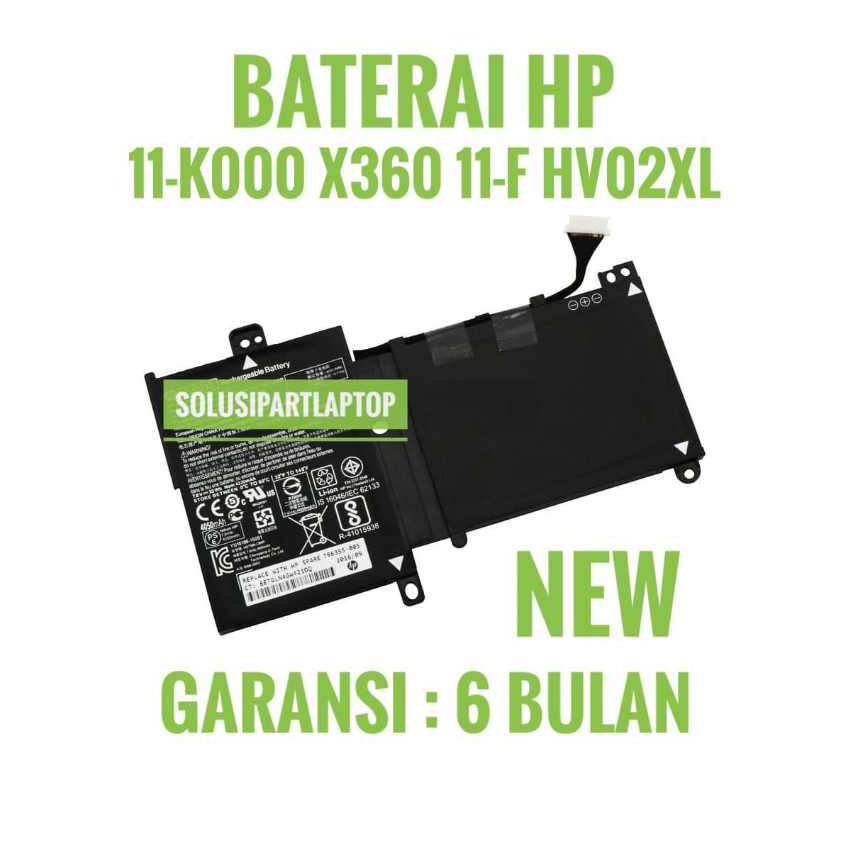 Jual Baterai laptop BATERAI HP HV02XL HP 11-K000 X360 11-F | Shopee Indonesia