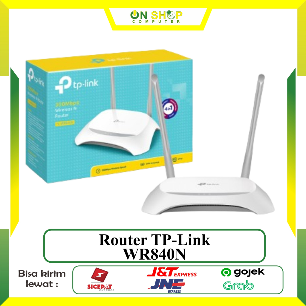 Jual Router TP-Link TL-WR840N 300 Mbps Wireless N Router | Shopee Indonesia