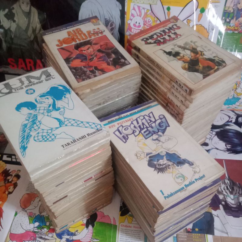 Jual komik air Jordan two/Lum invader girl/pedang raja/hoshin engi ...