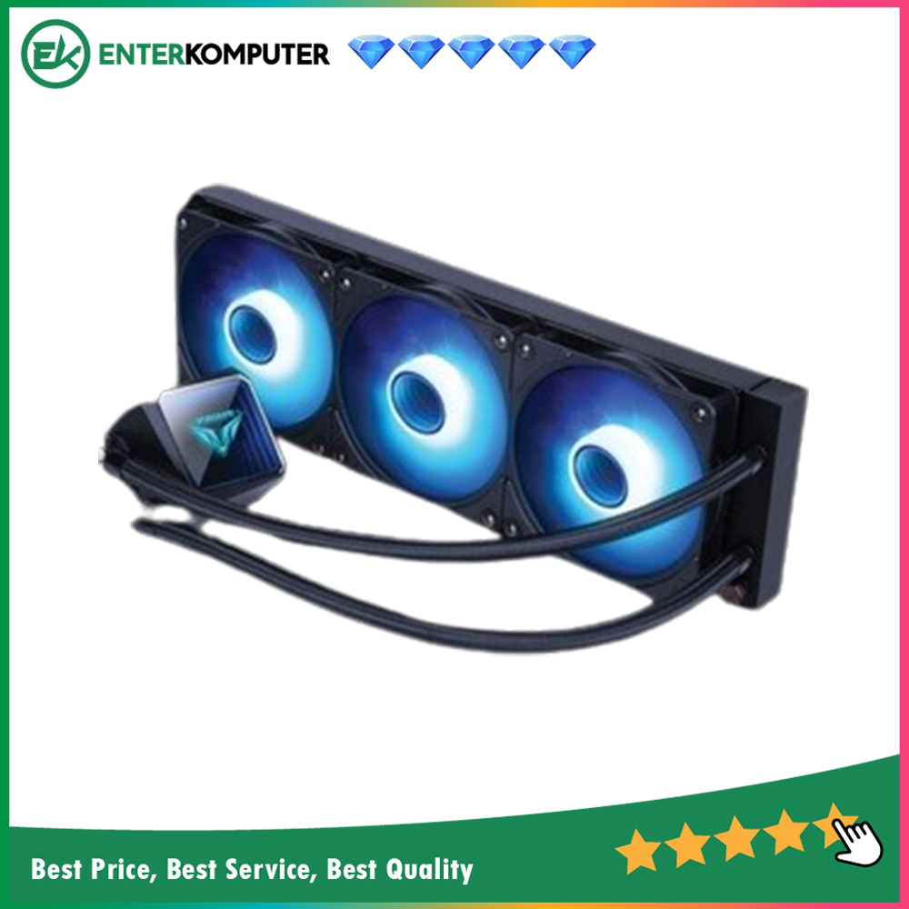 Jual PRIME POLAR 360T V2.0 ARGB Liquid Cooler with Rainbow Effect Pump Head | Shopee Indonesia