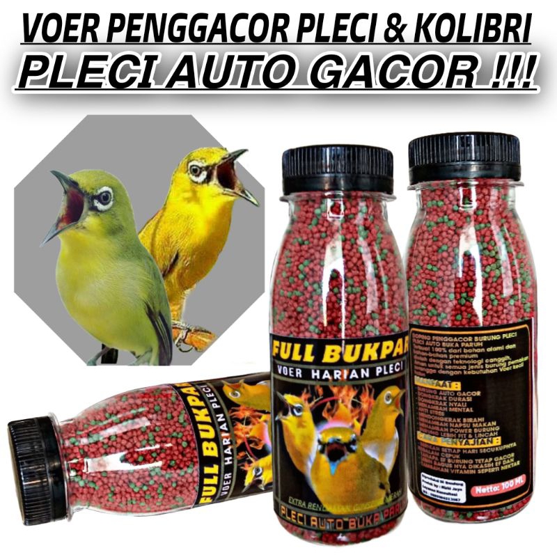 Jual FULL BUKPAR RED VOER PENGGACOR PLECI AUTO GACOR BUKA PARUH obat ...