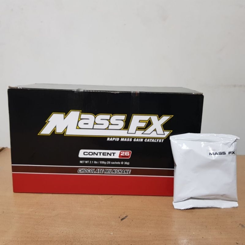 Jual GAINER MASS FX 26 SACHETS | Shopee Indonesia