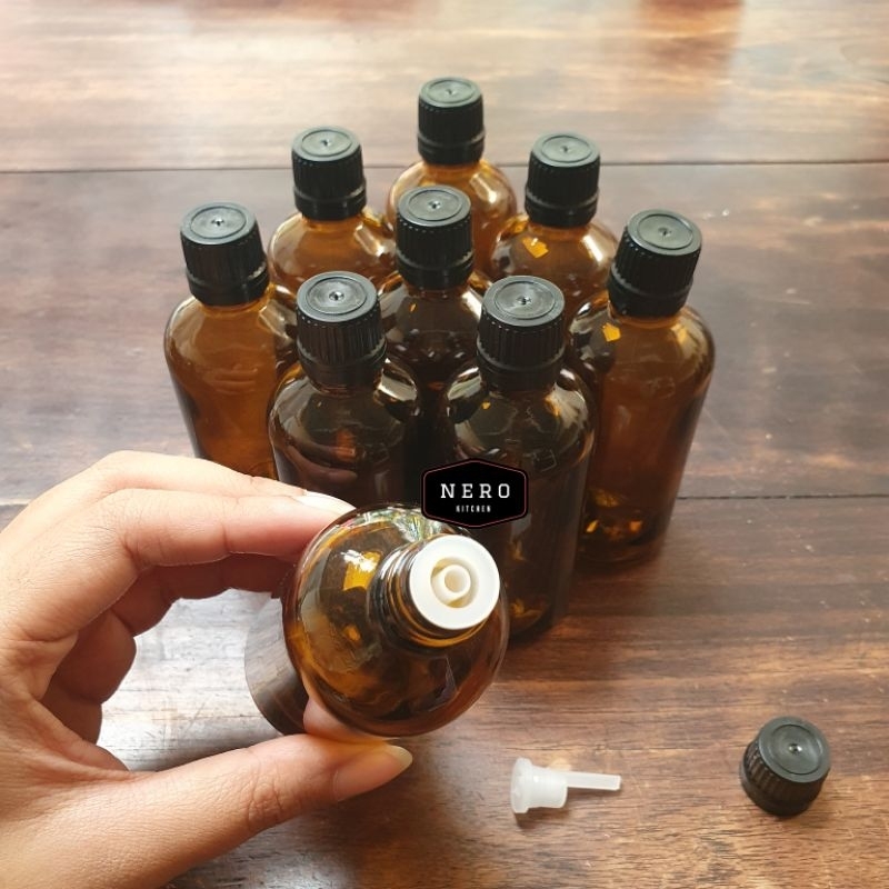 Jual Botol Essential Oil 100ml / Botol Kemasan Serum / Botol Serum ...