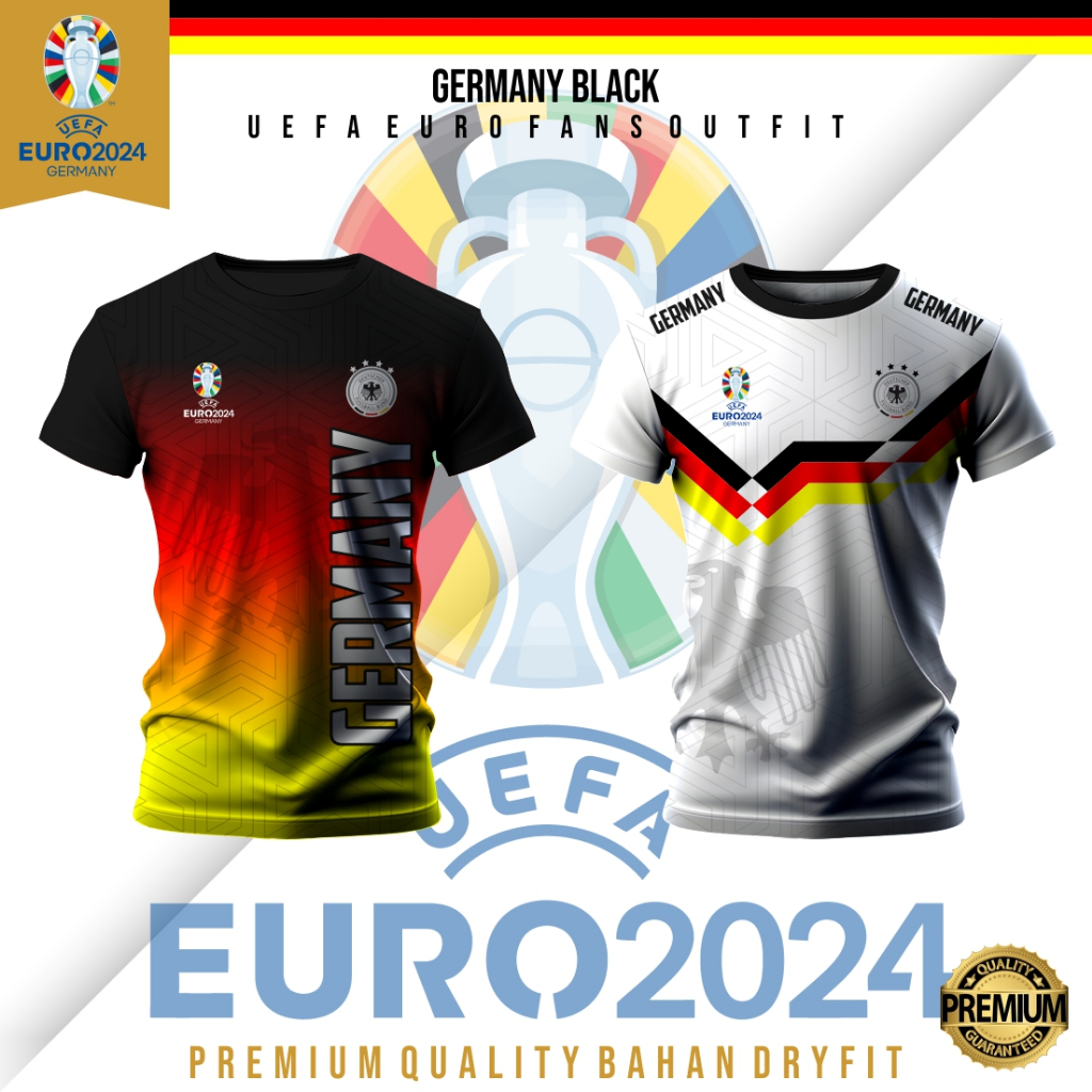 Jual Jersey Piala Eropa 2024 Jerman Fans Series | Shopee Indonesia
