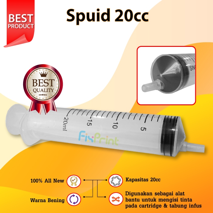 Jual Spuit 20cc, Syringe 20cc, Suntikan Tinta 20ml, Spuid Ukuran 20ml Sped Spet Burung | Shopee ...