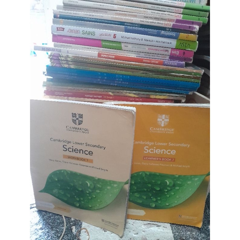 Jual Buku CAMBRIDGE lower secondary 7 learns & workbook one set ...