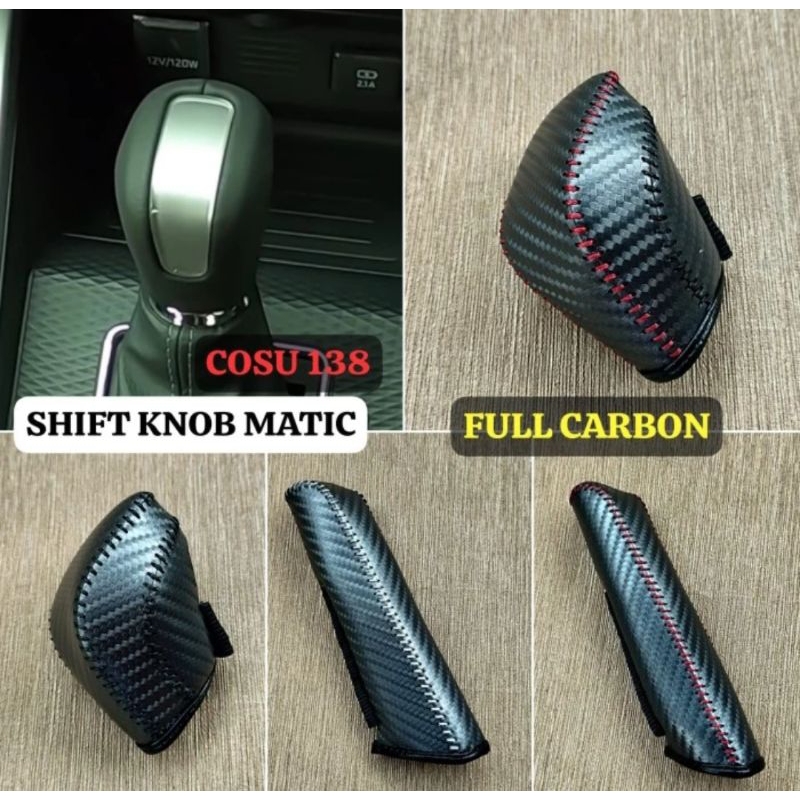 Jual Sarung Cover Shift Knob Matic Hand Brake Rem Tangan New Avanza ...