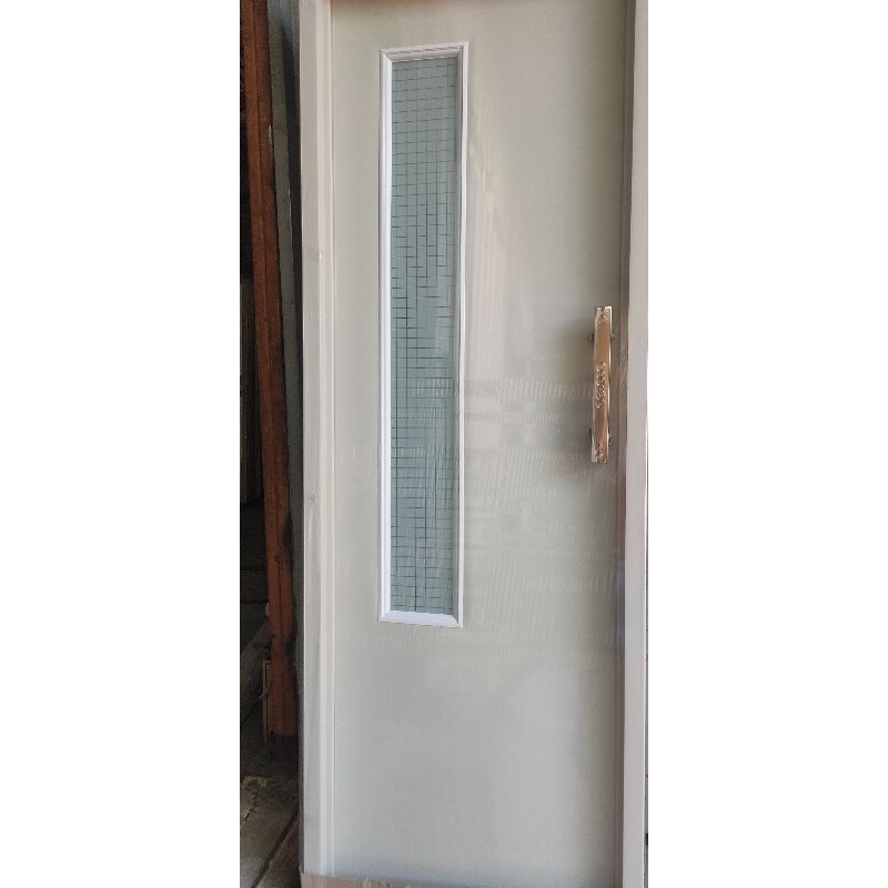 Jual Pintu Kamar Mandi PVC Kaca Es ECO cargo by shopee | Shopee Indonesia
