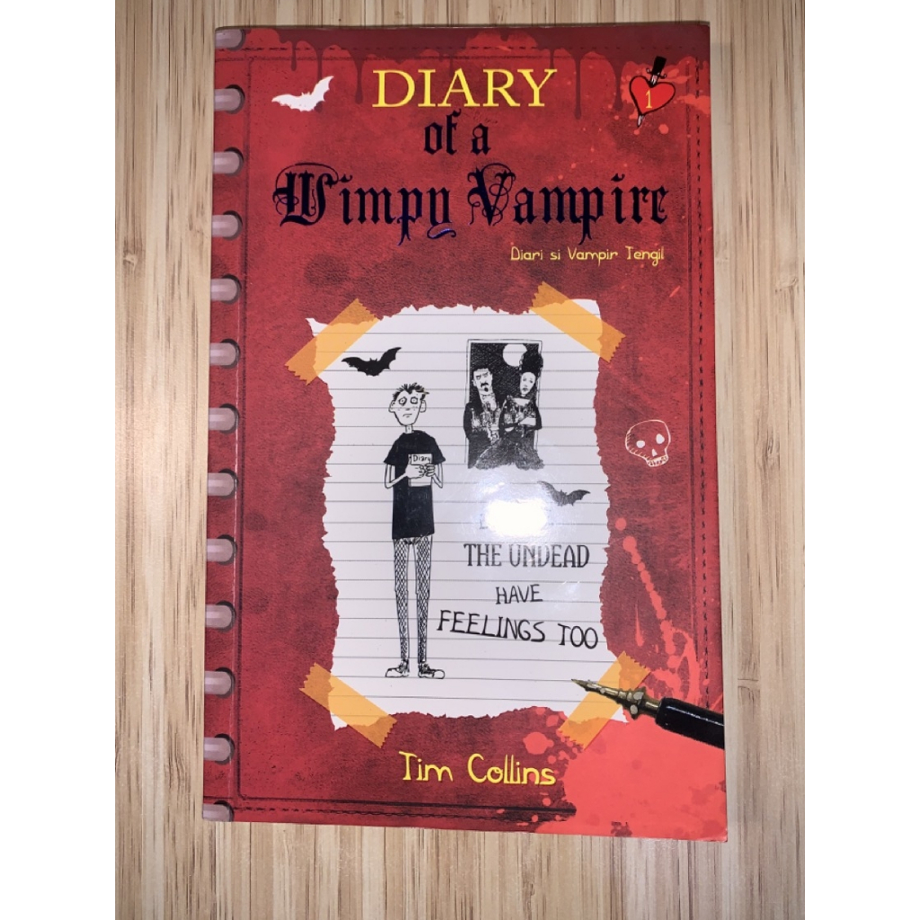 Jual Preloved Novel | Diary of a Wimpy Vampire The Undead Have Feelings ...