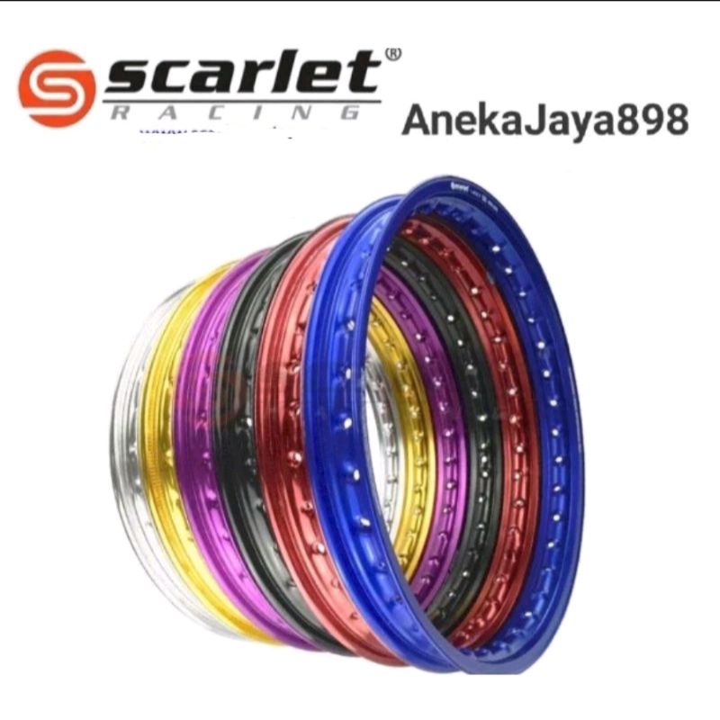 Jual Velg Rim Scarlet 160 18 atau 140 18 wm shape | Shopee Indonesia