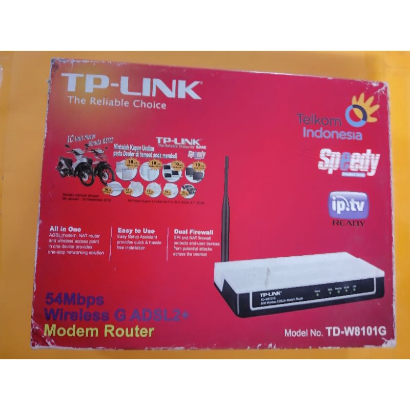 Jual Tp-link TD-W8101G Router ADSL | Shopee Indonesia