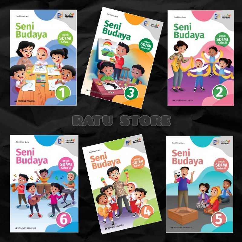Jual Buku Kurikulum Merdeka Seni Budaya SD Kelas 1 2 3 4 5 6 Original Penerbit Erlangga | Shopee ...