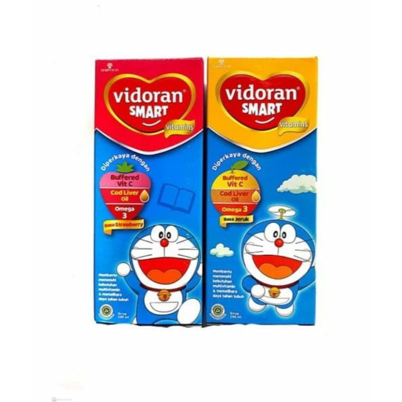 Jual Vidoran smart sirup orange, strawbery 100 ml | Shopee Indonesia