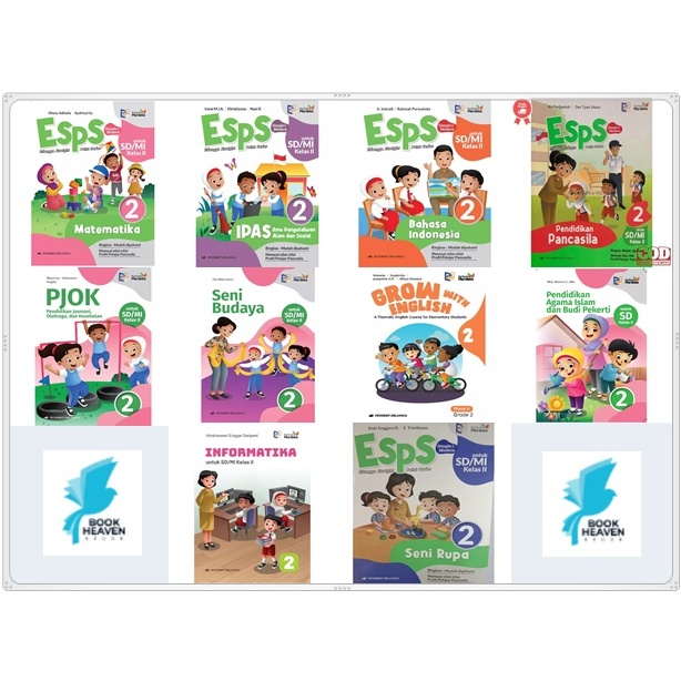 Jual BUKU KURIKULUM MERDEKA KELAS 2 SD/MI PENERBIT ERLANGGA ( PAKET LENGKAP SEMUA MATA PELAJARAN ...