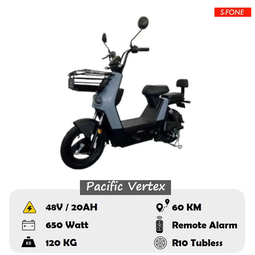 Jual Sepeda Listrik Pacific Vertex Accu 650 Watt - Garansi Resmi ...