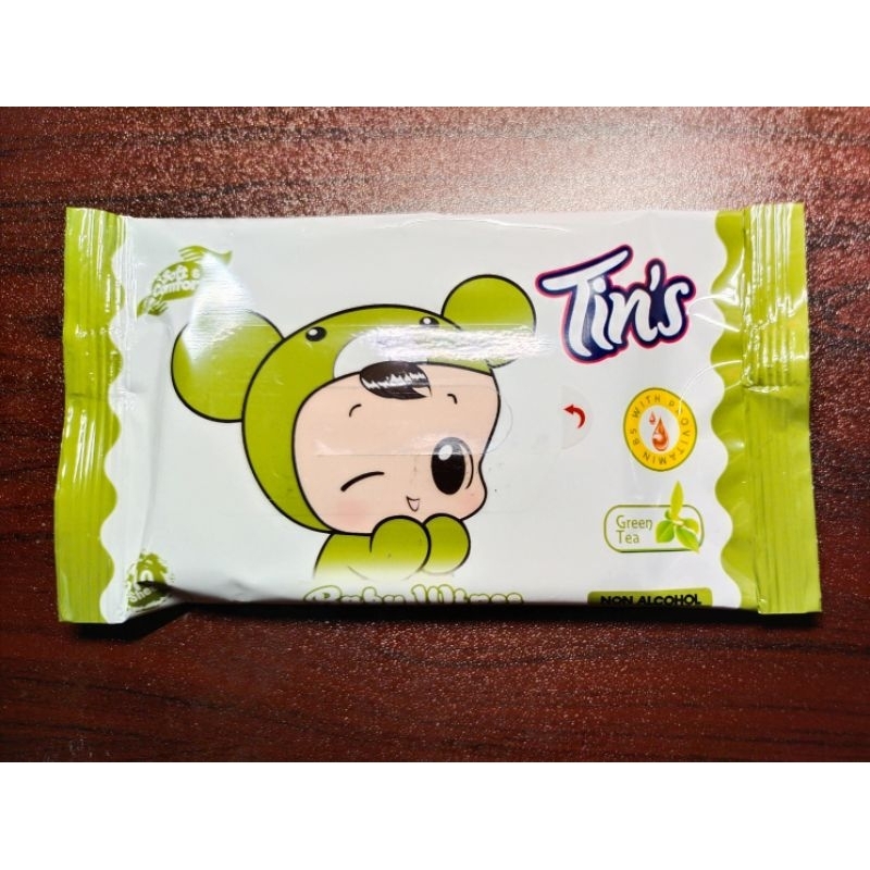Jual Tissue Basah Tin's 10 sheets (1 pack) | Shopee Indonesia