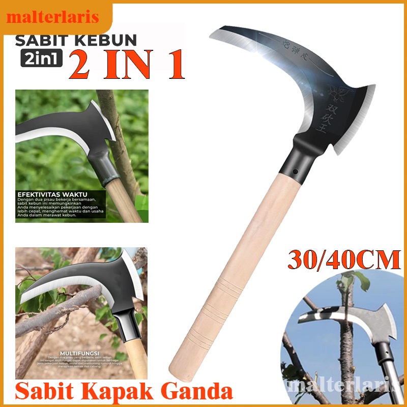 Jual Sabit Arit Rumput Baja Asli Sabit Kapak Ganda Alat Pemotong ...