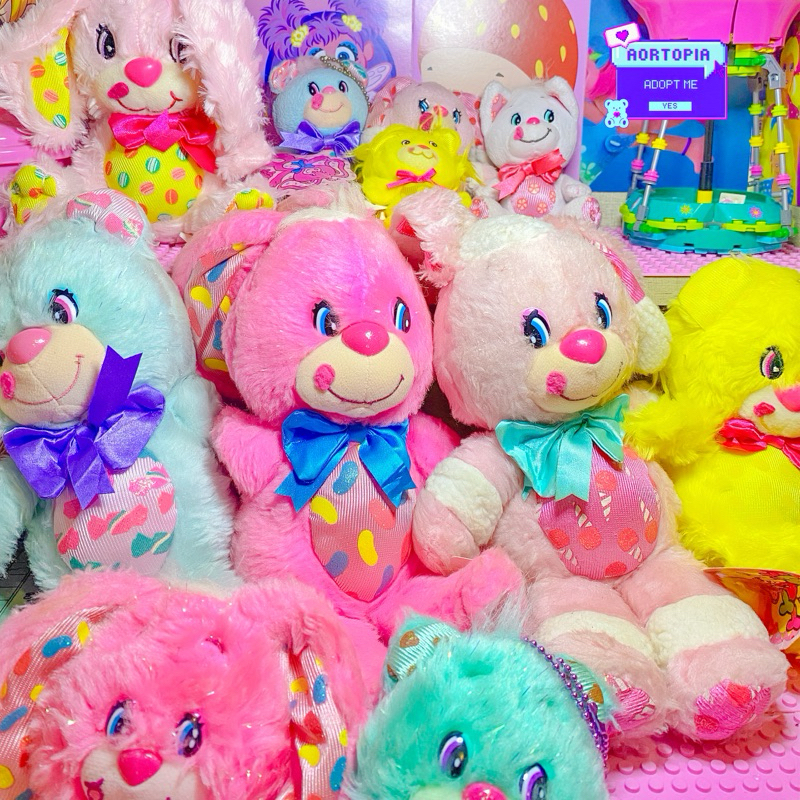 Jual GANCI YUMYUMS VINTAGE PLUSH BUNNY BEAR PUPPY MOUSE KITTY JELLY ...