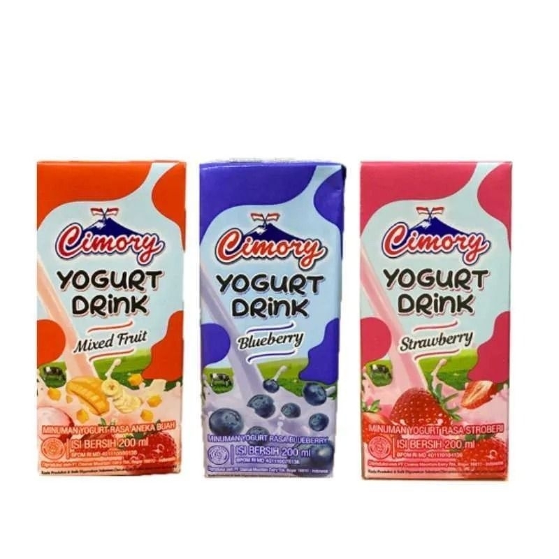 Jual Cimory UHT Yogurt Drink 200ml Dus ( 24 PCS ) | Shopee Indonesia
