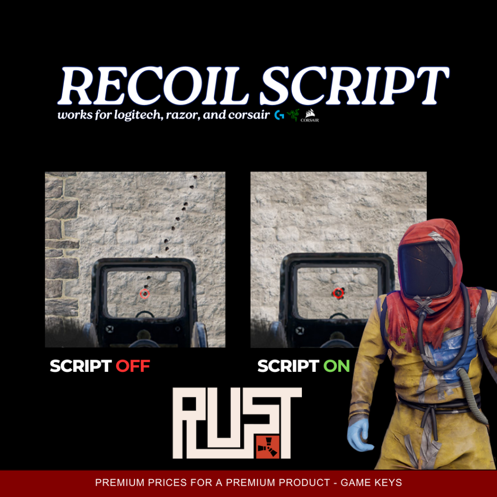 Jual RUST NO RECOIL SCRIPT | RUST STEAM PC ONLINE | Shopee Indonesia