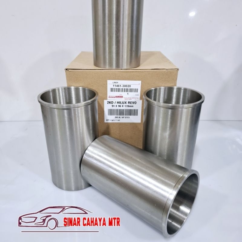 Jual LINER BORING TOYOTA INNOVA DIESEL 2500CC HILUX REVO DIESEL 2500CC ...