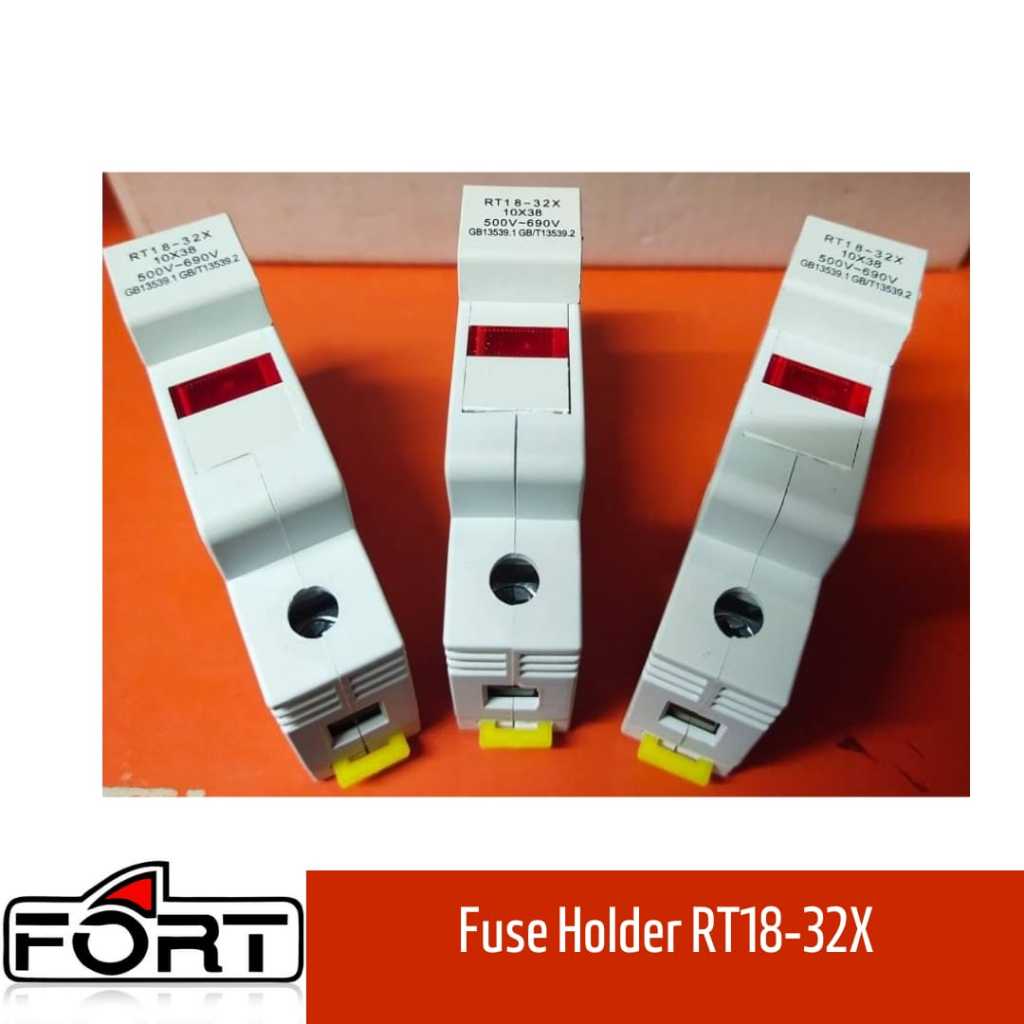 Jual Fuse holder/Din rail mounting Fuse RT18-32(x) | Shopee Indonesia