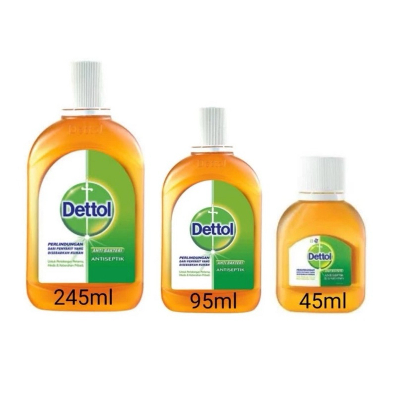 Jual DETOL ANTISEPTIC LIQUID 245ml | Shopee Indonesia