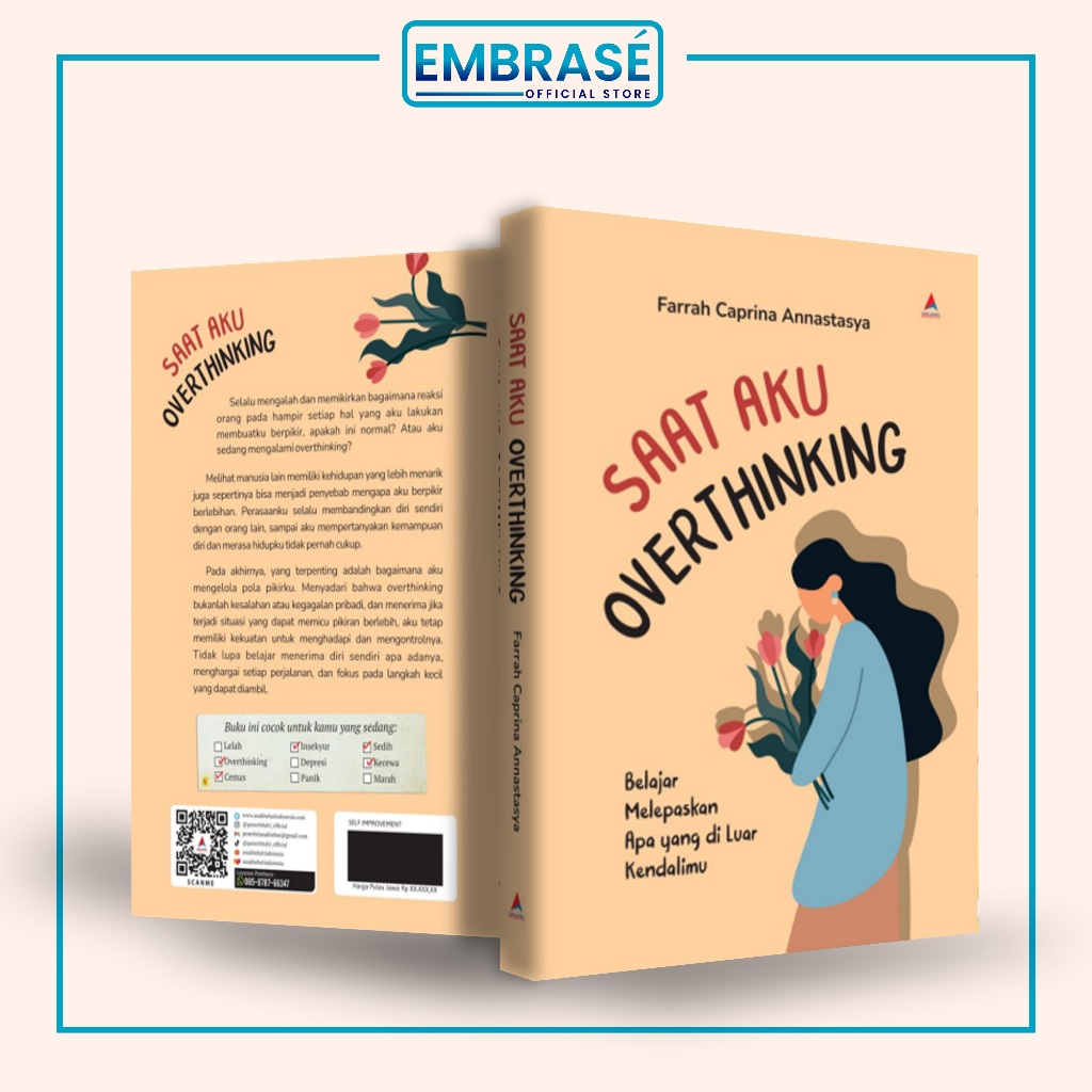 Jual Buku Motivasi Saat Aku Overthinking : Belajar Melepaskan Apa Yang ...