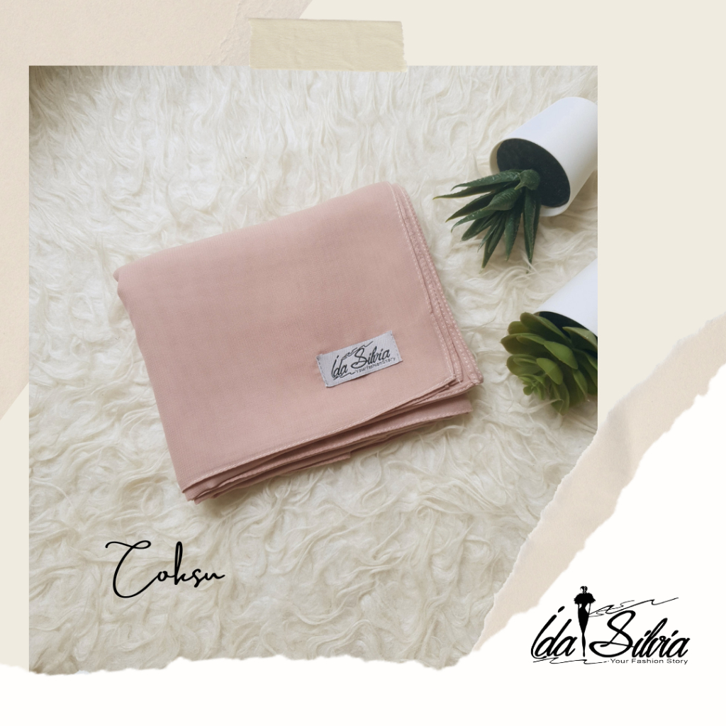 Jual (Jahit Tepi) Jilbab Segiempat SYAR'I Jumbo Kerudung Segi Empat ...