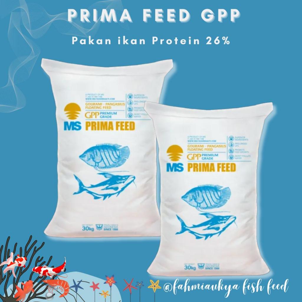 Jual PAKAN IKAN MS PRIMA FEED GPP | Pakan ikan protein 26% Kemasan 250 ...