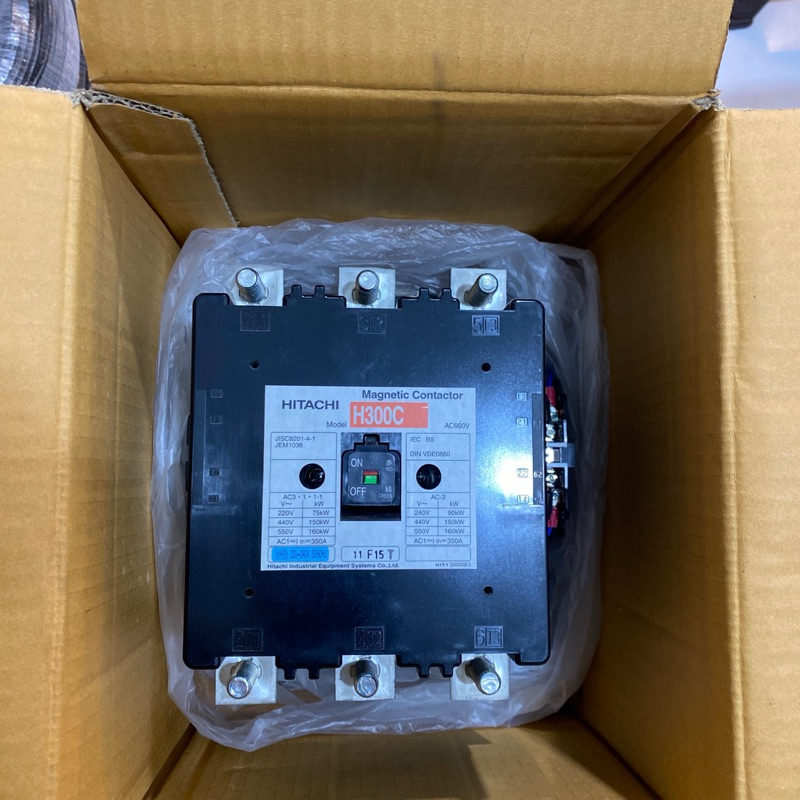 Jual Magnetic Contactor/Kontaktor Hitachi H300C 220V Original JAPAN ...