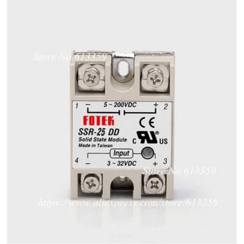Jual solid state relay fotek ssr-25dd/50dd/60dd/ssr fotek relay | Shopee Indonesia