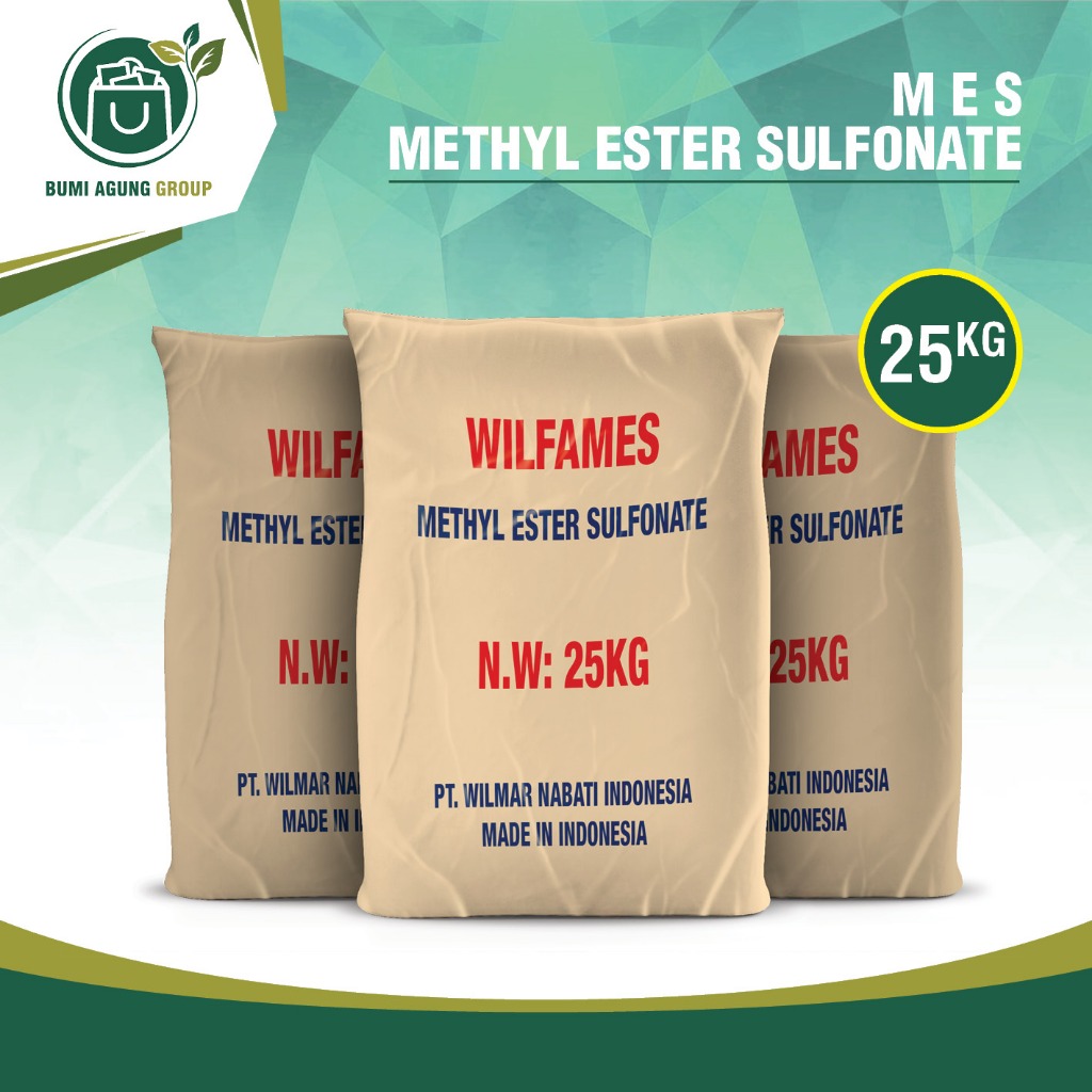 Jual MES ex wilmar/ Methyl Ester Sulfonate Surfaktan Nabati / Bahan ...